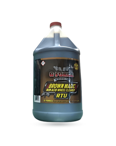 Brown Magic Non Acid Wheel Cleaner RTU – G Force Auto Detailing Products