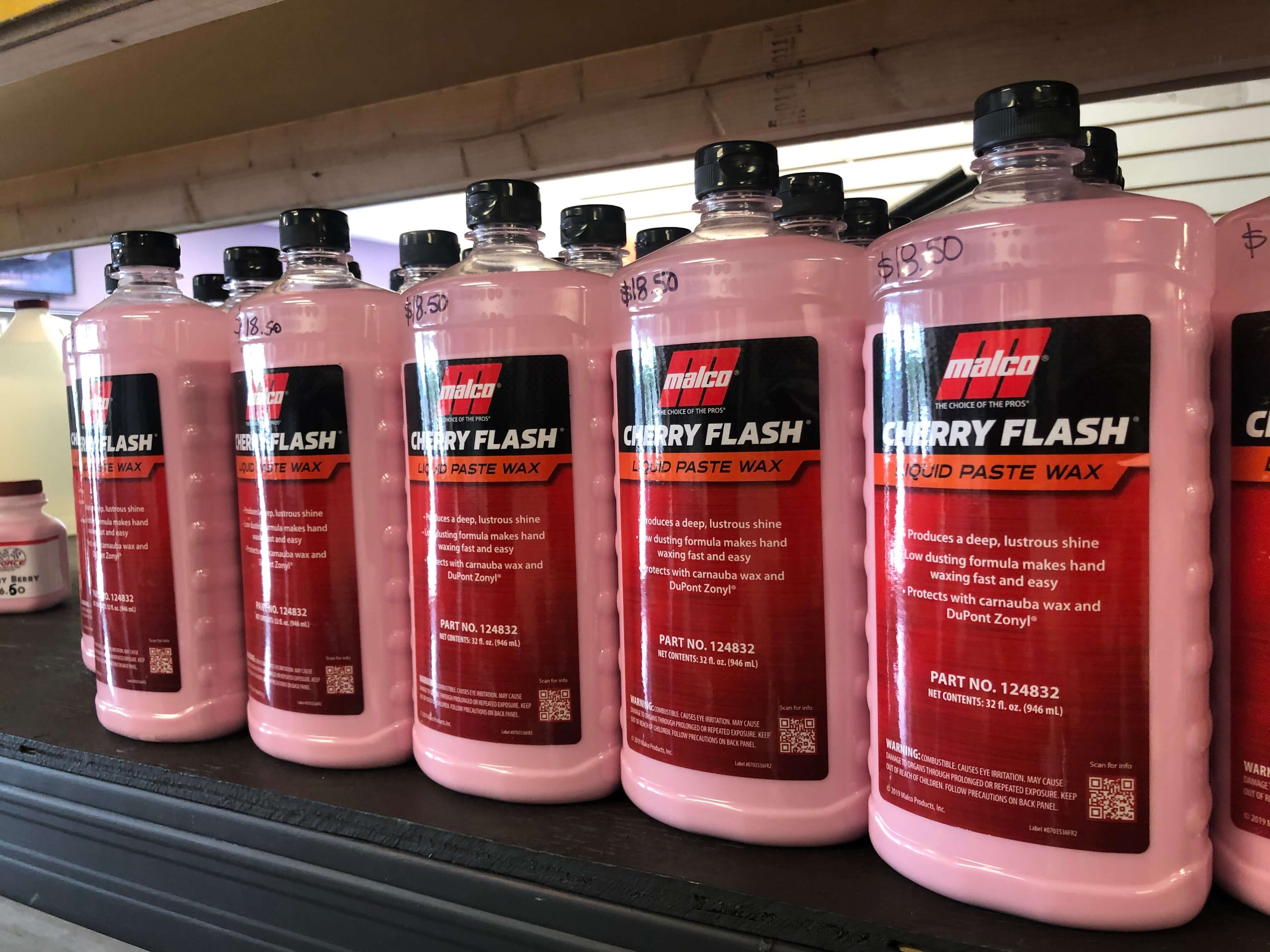 Cherry Flash Liquid Paste Wax – G Force Auto Detailing Products